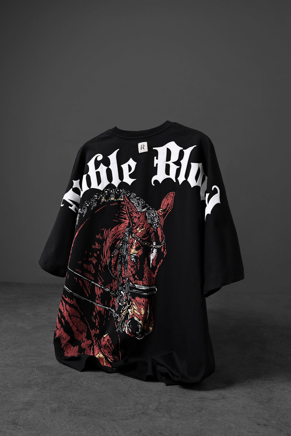 " Noble Blood " Oversized Tee – Newchic